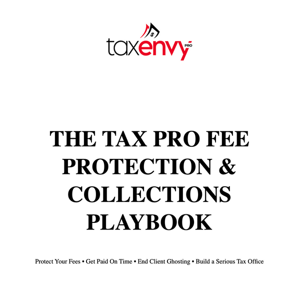Tax Pro Fee Protection & Collection Kit + Contracts – TAX ENVY PRO SOFTWARE
